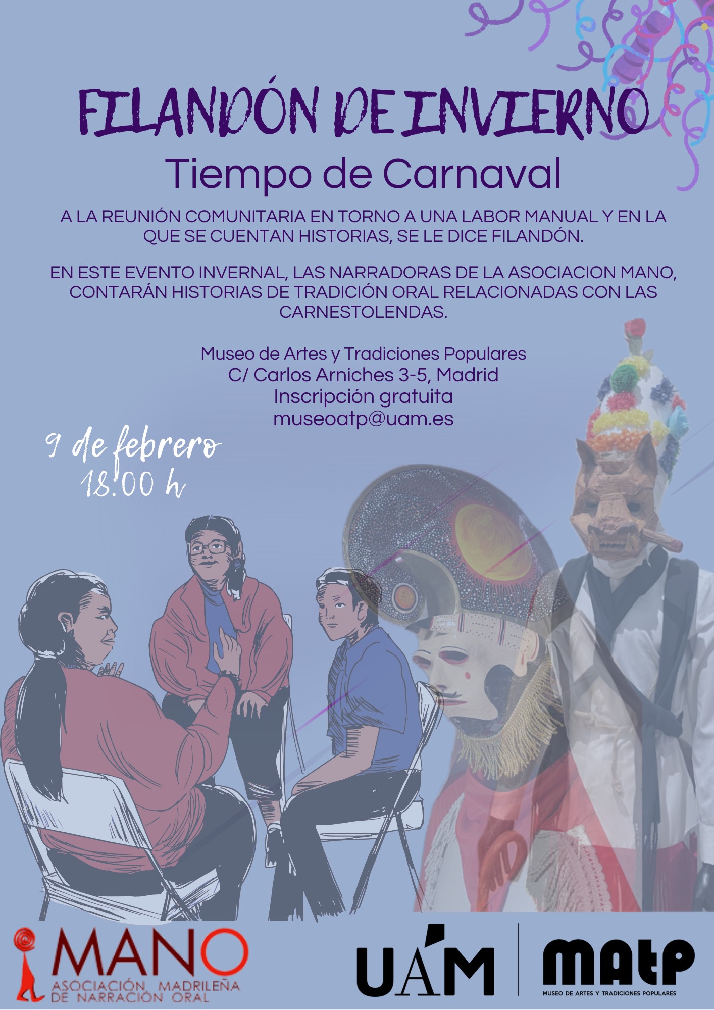 Filandón de invierno. Tiempo de Carnaval