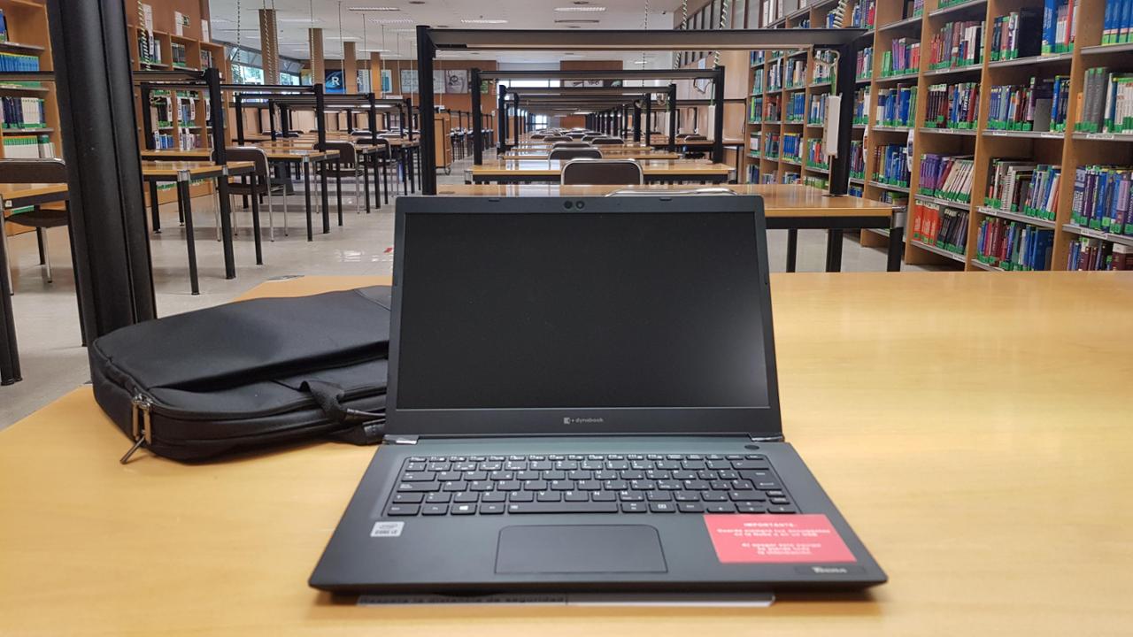 Nuevo modelo de portátiles en préstamo