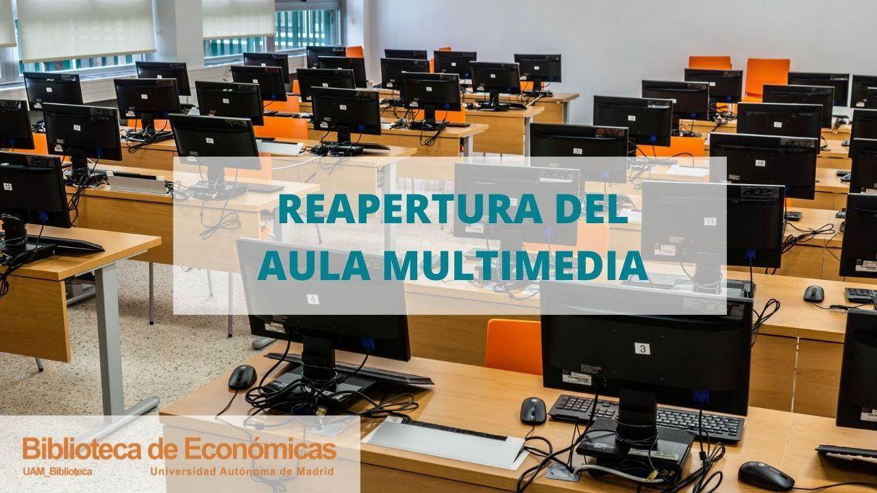 Aula Multimedia | Biblioteca de Económicas | Noticias | UAM