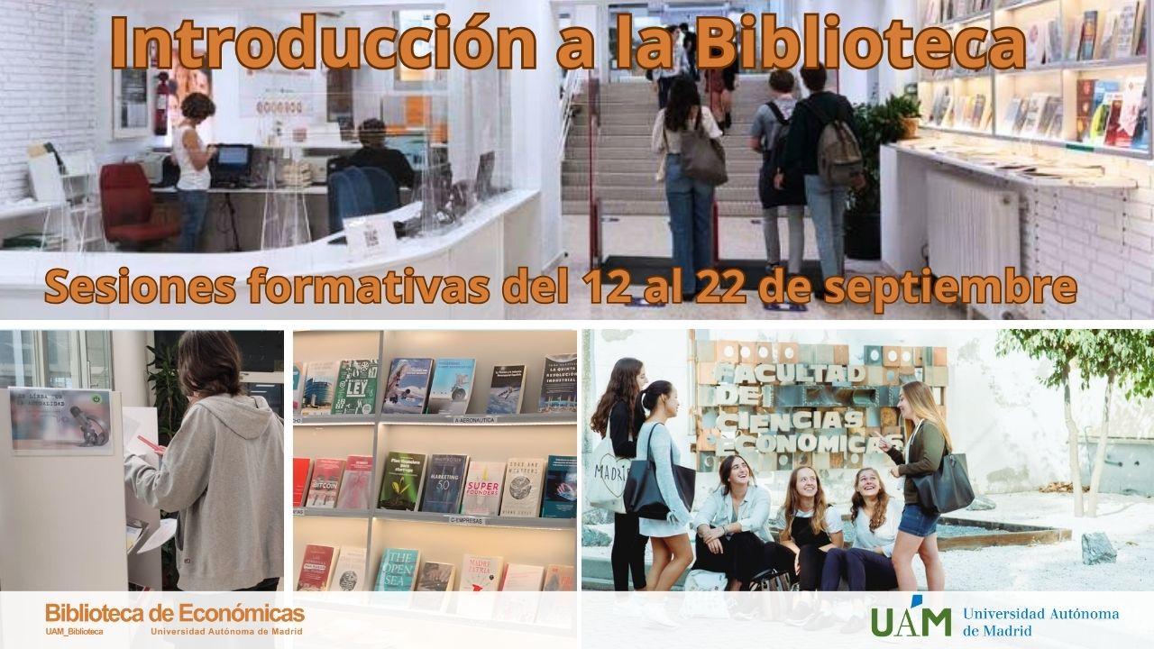 Formación nuevos estudiantes | Biblioteca de Económicas | Noticias | UAM