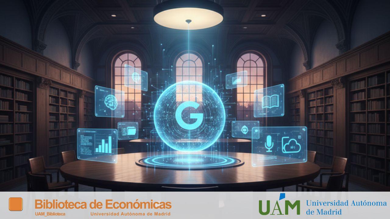 Google Gemini IA Gratuita | Biblioteca de Económicas | Noticias | UAM