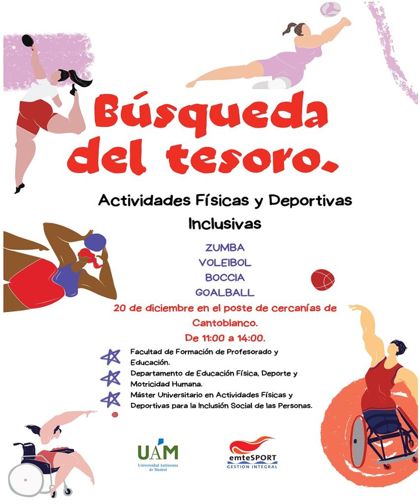 "Búsqueda del tesoro" Actividades físicas y deportivas inclusivas