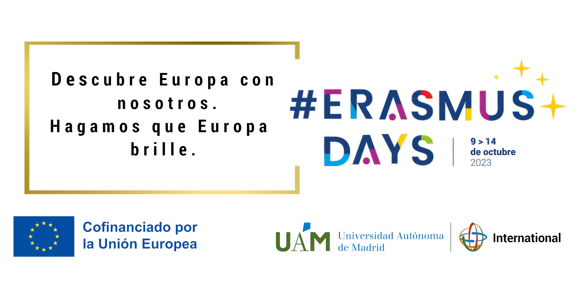 Erasmus Days 2023 | UAM